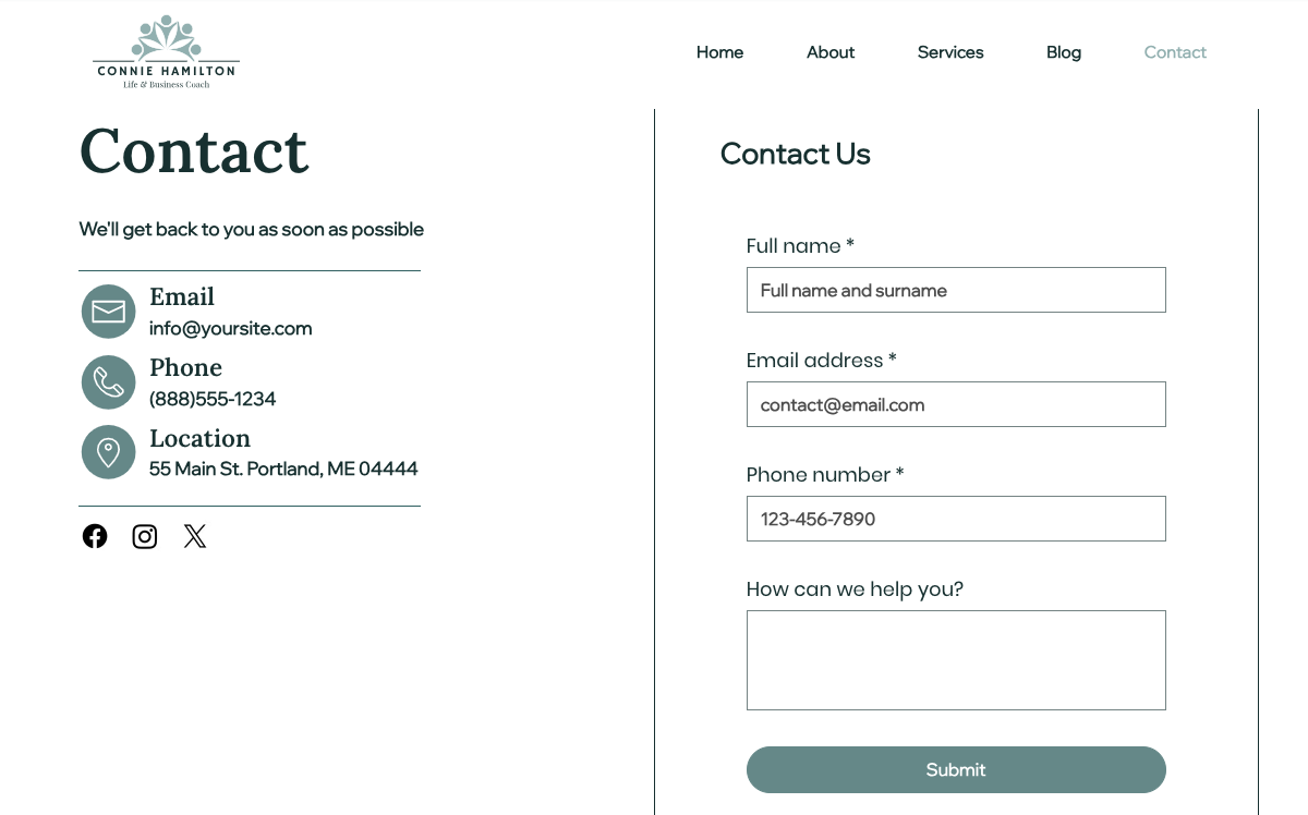 Life Coach | Wix Marketplace | Wix.com